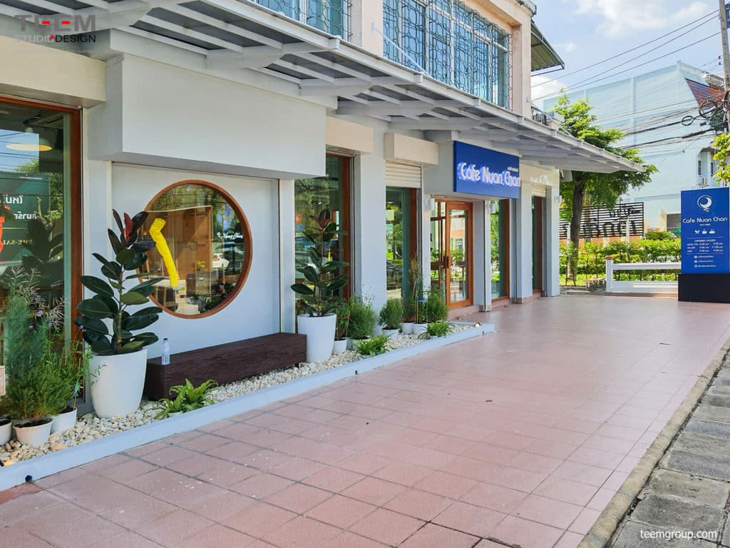 ออกแบบและตกแต่ง CAFE NUAN CHAN